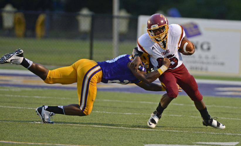 An emotional victory: In its football opener after August's devastating ...