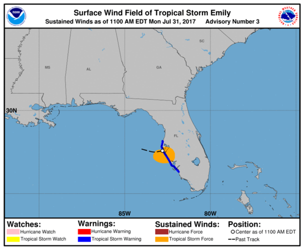 Tropical Storm Emily: 9 things you need to know | Weather | nola.com