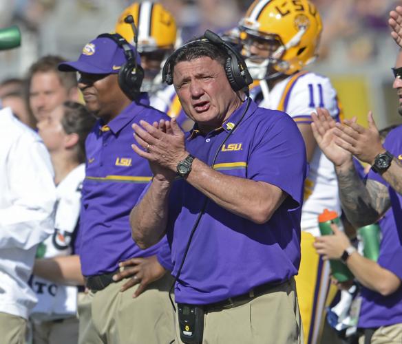 Where does Ed Orgeron, LSU look when Louisiana has a slim recruiting ...