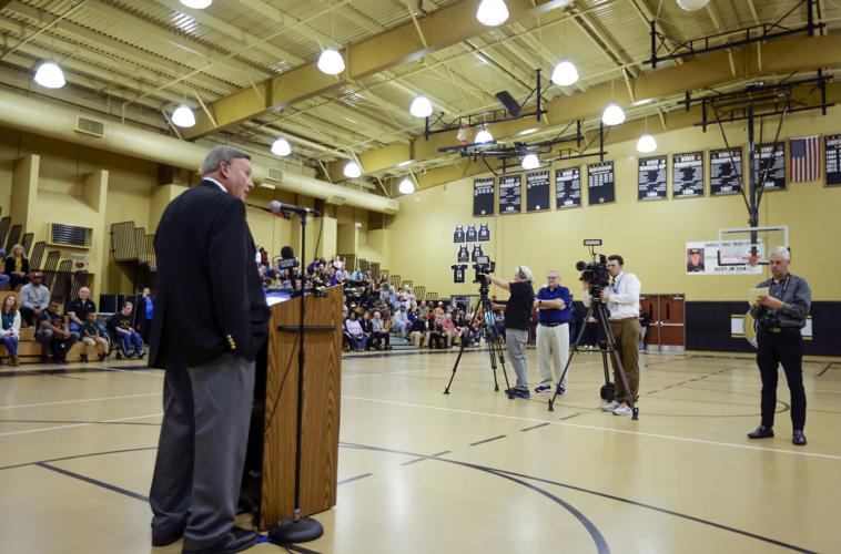 SPARTAN TRIBUTE: Salmen renames gym in honor of retired coach Jay ...