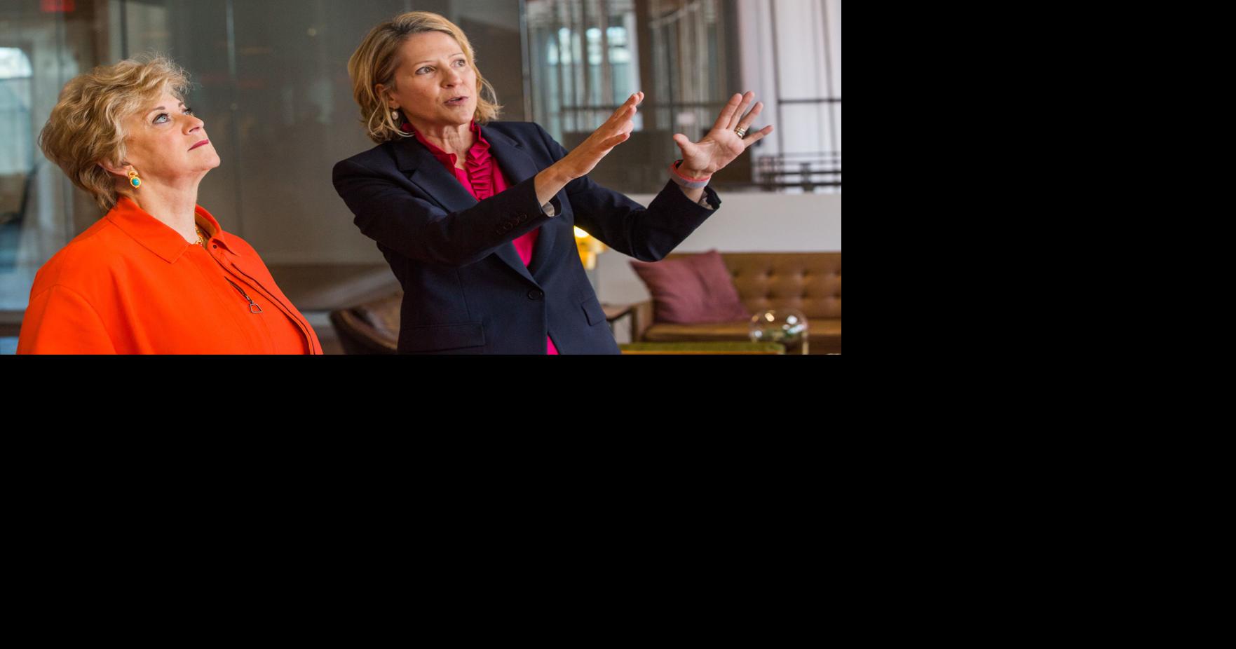 'We're here to help:' SBA head Linda McMahon tours Idea Village, Roux ...