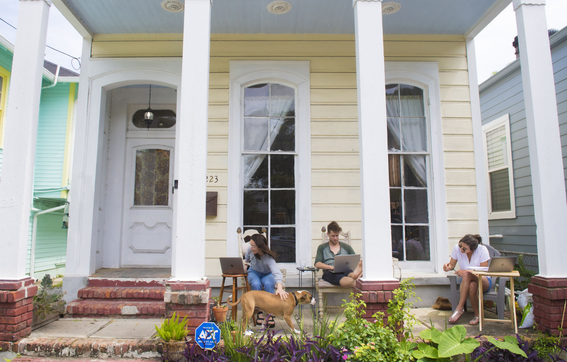 Why are New Orleans LA porch ceilings painted haint blue ...