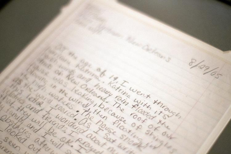 Katrina letter carries a message of hope and survival: Editorial ...