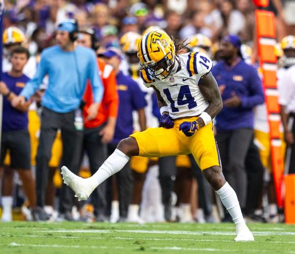 Andre Sam got disqualified for targeting. LSU fans did not mince words ...