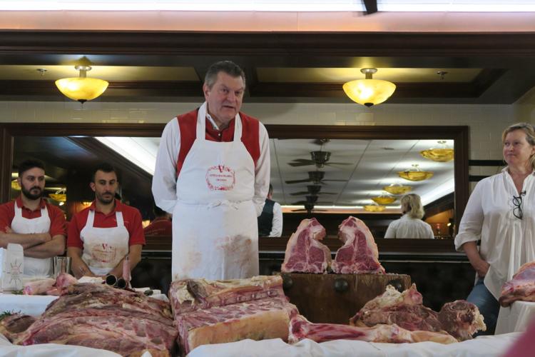 Italy's famed butcher Dario Cecchini comes to town; a local apprentice ...