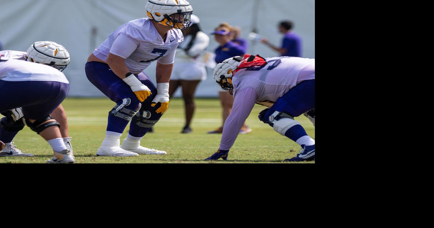 LSU football practice observations 2024: Mason Taylor shines | LSU ...