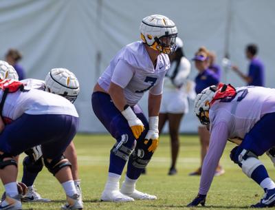 LSU offensive line looks like strength at preseason camp | LSU | nola.com
