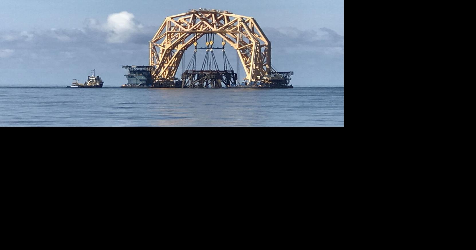 Shell platform transformed into artificial reef | Photos | nola.com