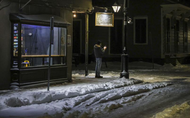 What Bourbon Street was like during New Orleans snowfall | Weather ...