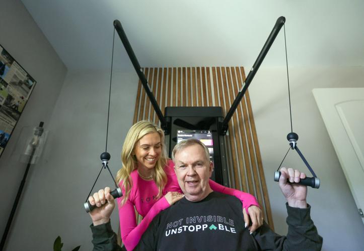 Home gym gives LaPlace dad with Parkinson's a place to exercise ...