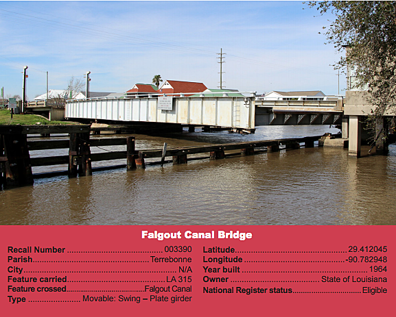 19 historic bridges of Lafourche and Terrebonne parishes | Traffic ...