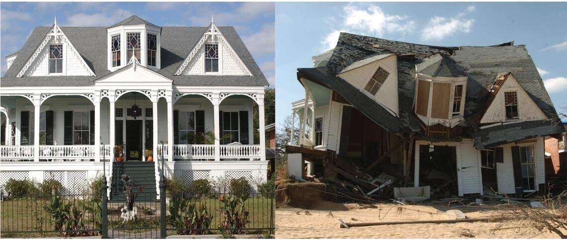 List: Mississippi mansions destroyed in Hurricane Katrina | Hurricane ...