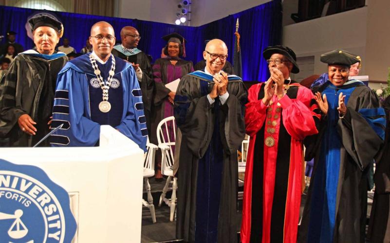 Dillard University's president is inaugurated -- 15 months into his ...