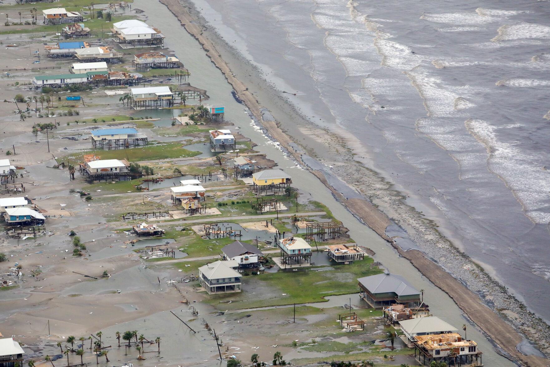 Aerial photos show devastation in Grand Isle after Hurricane Ida ...