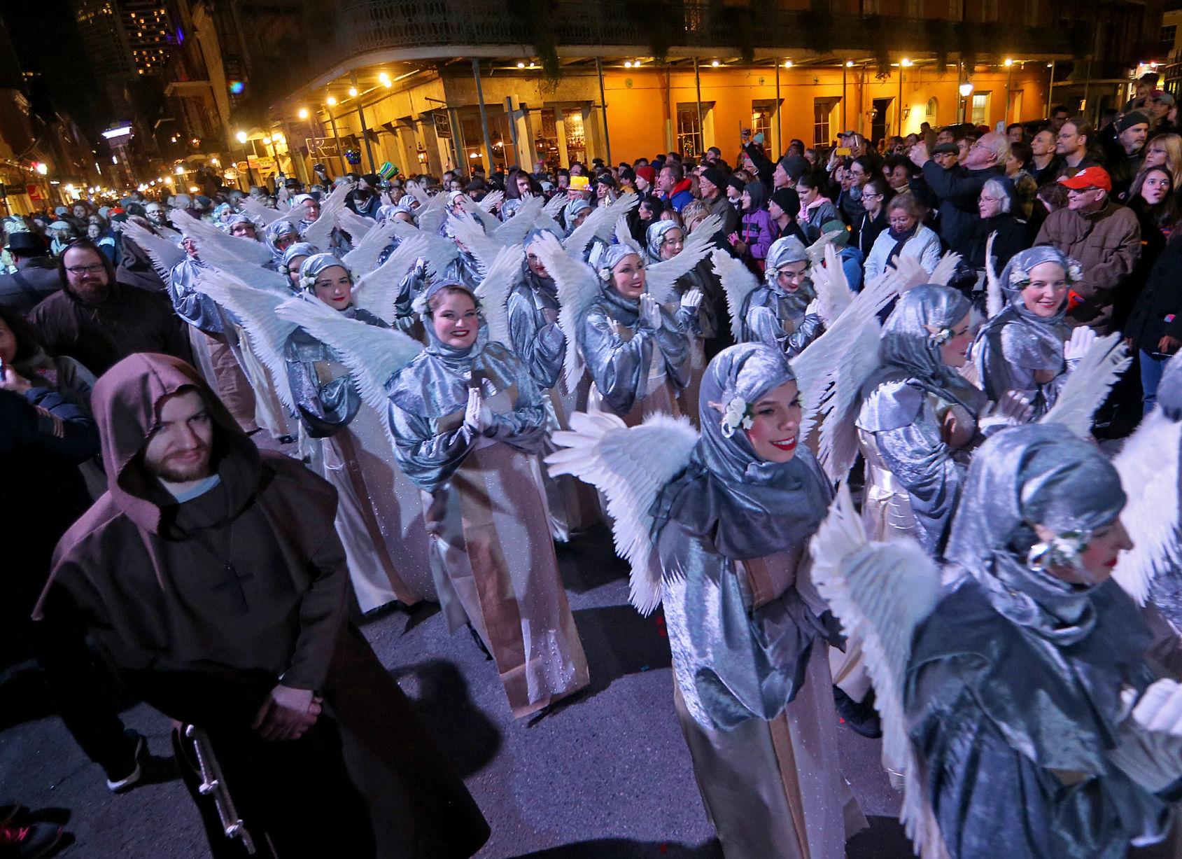 The Joan of Arc parade marches in the French Quarter Jan. 6 | Mardi ...