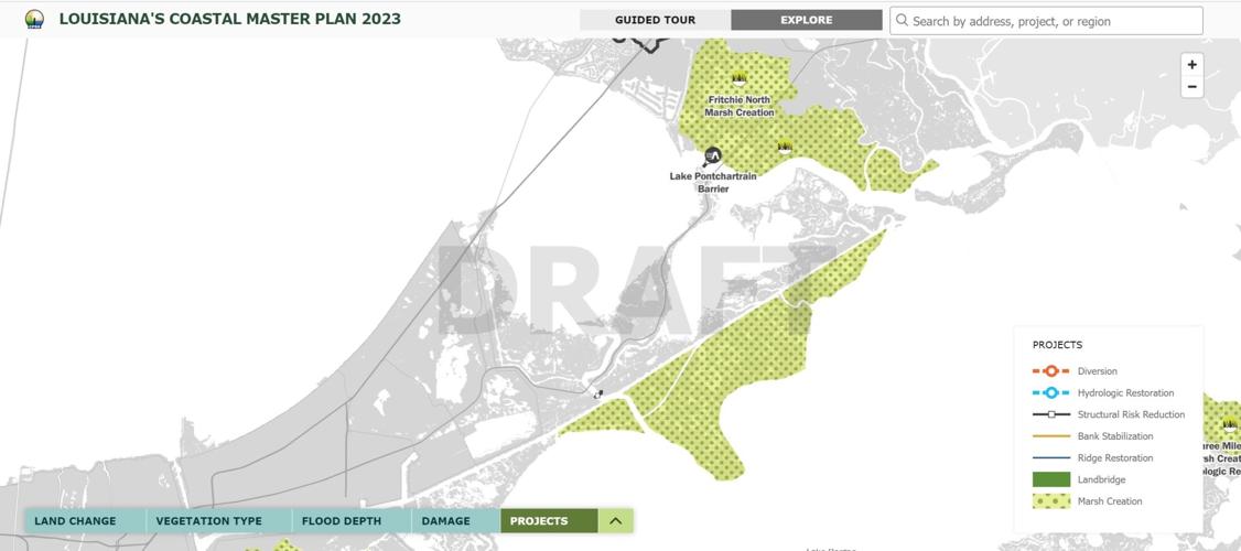 Louisiana's coastal master plan: See the projects | Environment | nola.com