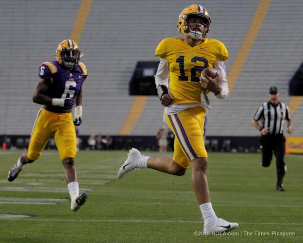 Check out the final stats from LSU football's spring game | Archive ...