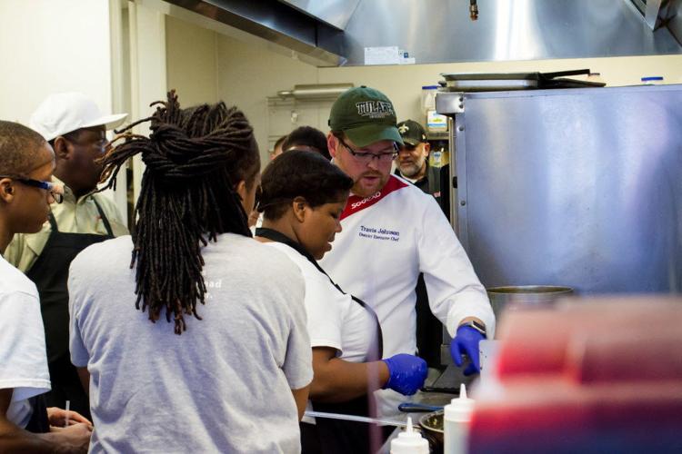 Tulane chef Travis Johnson serves up for $4K for Cafe Reconcile ...