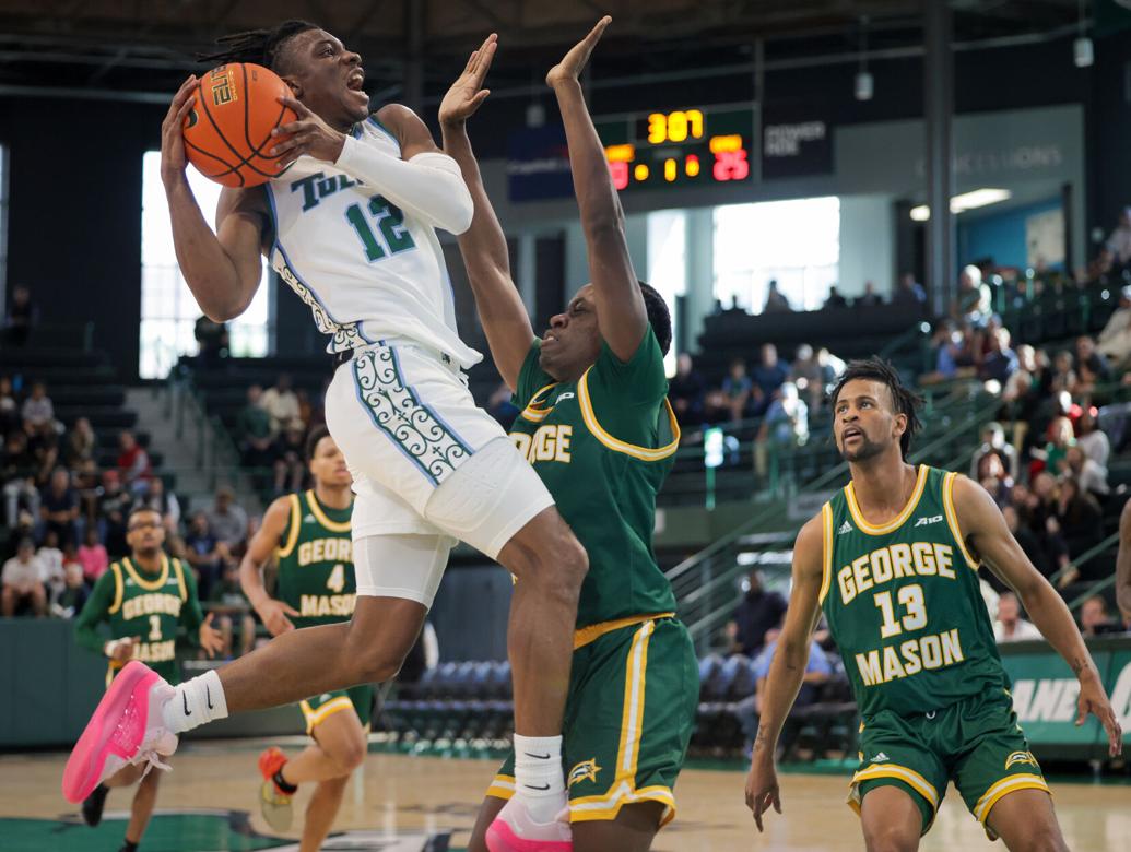 Photos: George Mason defeats Tulane men’s basketball 69-66 | Photos ...
