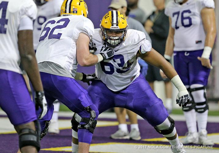 Derrius Guice, Will Clapp return to LSU practice; Donnie Alexander ...