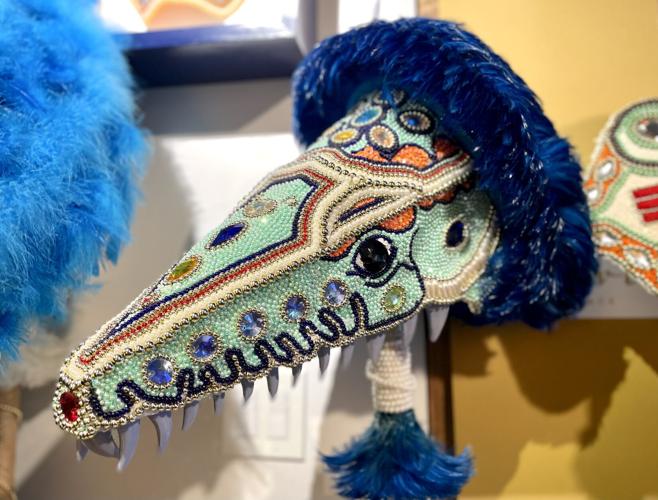 Mardi Gras Indian Shaka Zulu's “Monkey Mosaic” suit | Arts | nola.com