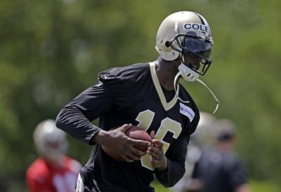 Saints wide receiver Brandon Coleman becoming hard to miss at training ...