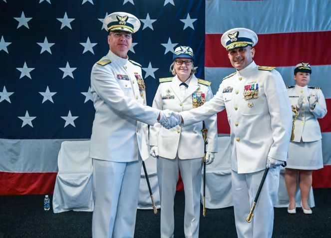 Coast Guard installs David Barata as 8th District commander | News ...