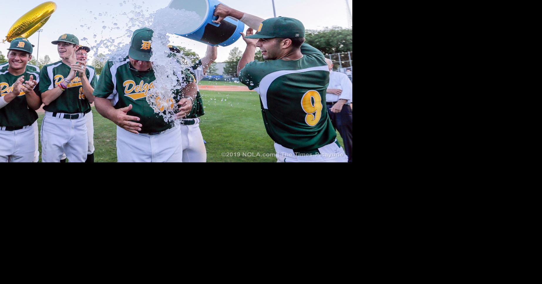 Delgado baseball coach Joe Scheuermann celebrates his 1,000th career ...