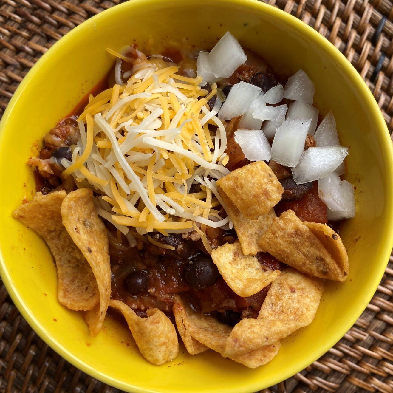 fritos with chilli