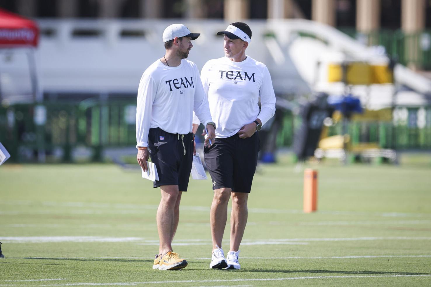 How Klint Kubiak's life in football led him to the Saints | Saints ...