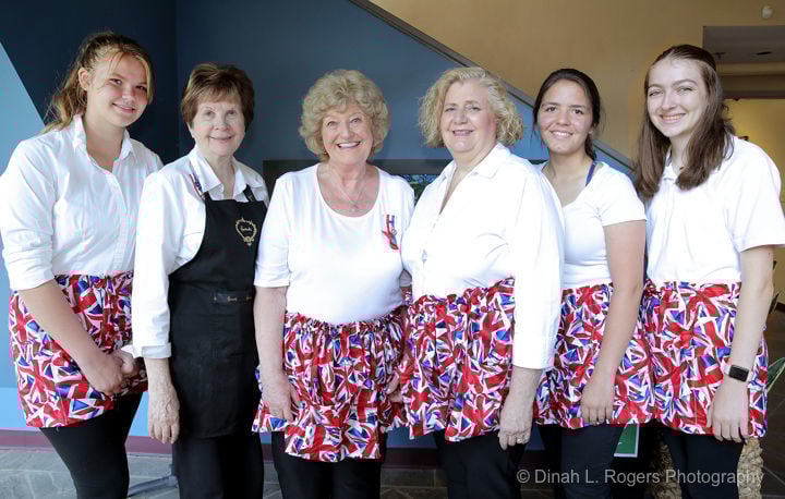 A spot of tea with the Daughters of the British Empire to celebrate ...