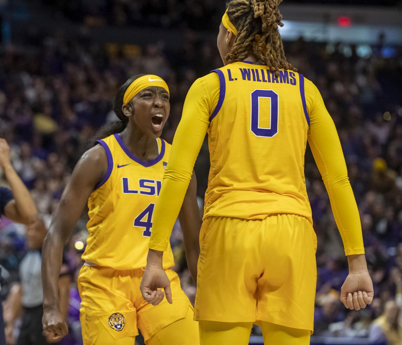 LSU women's basketball guard Flau'jae Johnson pushing for SEC freshman ...
