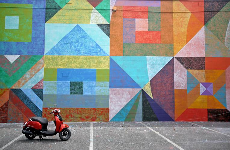 5 major murals add splash to the CBD skyline: See them Saturday | Arts ...