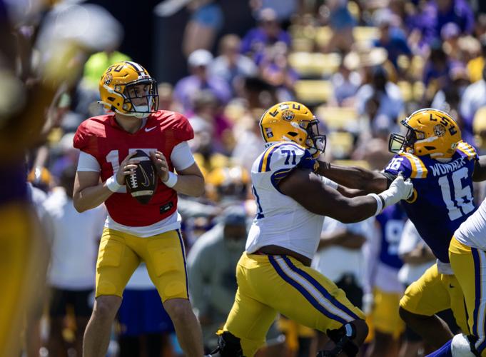 Battle to be LSU's backup QB will continue this summer | LSU | nola.com