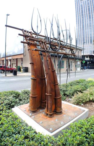Artistic blacksmith Rachel David brings steel sculpture to Poydras ...