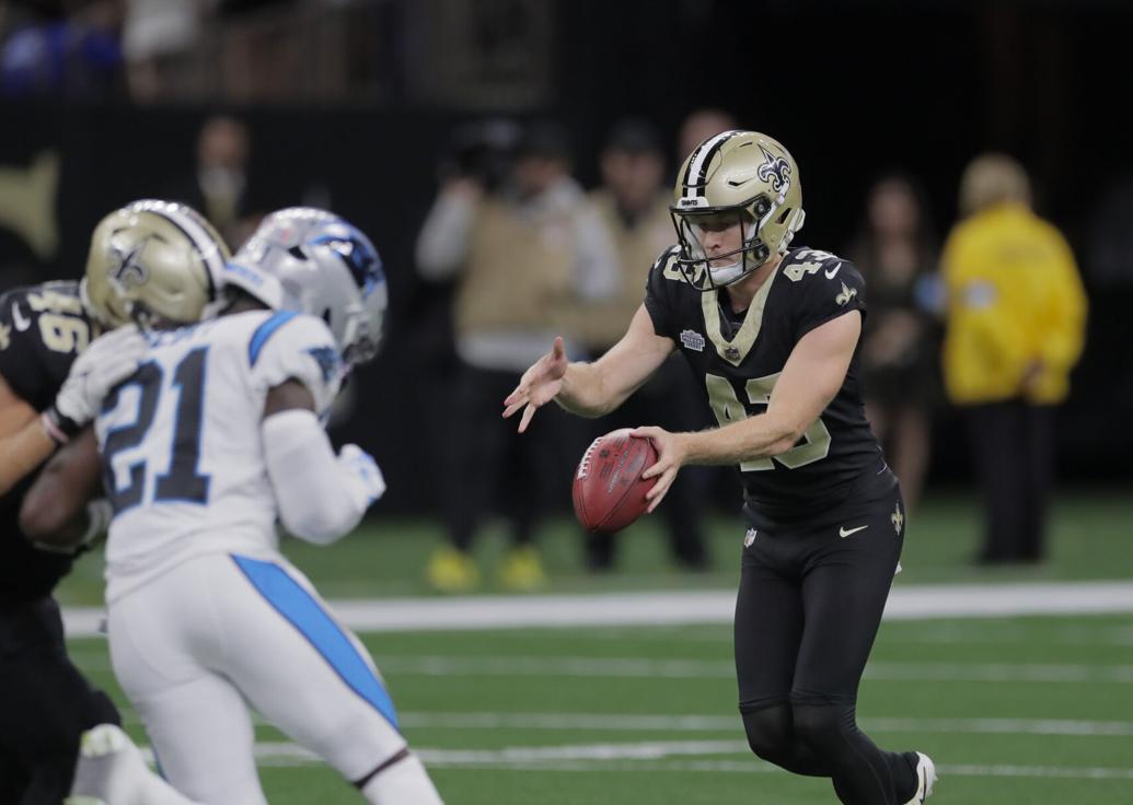 Saints cut punter Matthew Hayball, re-sign QB Hunter Dekkers | Saints ...