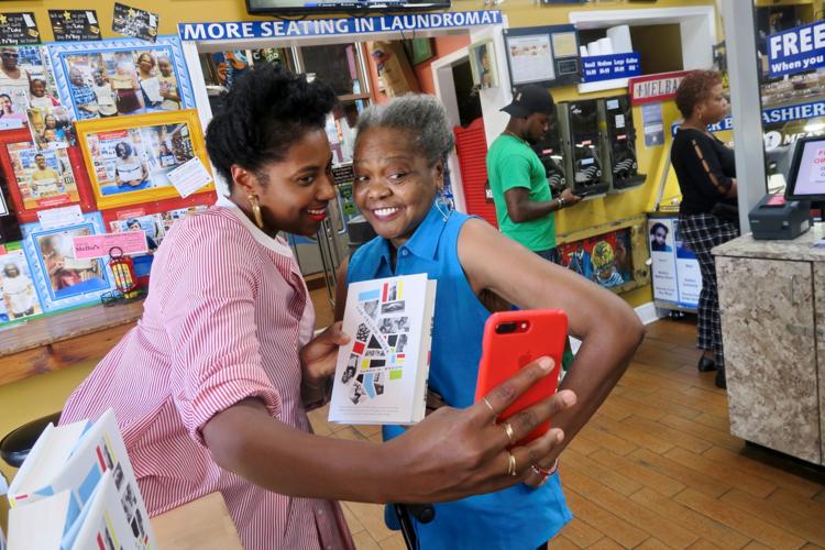 Actress Adella Gautier, also known as Adella Adella the Storyteller ...