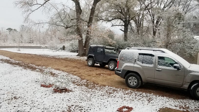 South Louisiana's snow day: A rare December storm brings snow, sleet ...