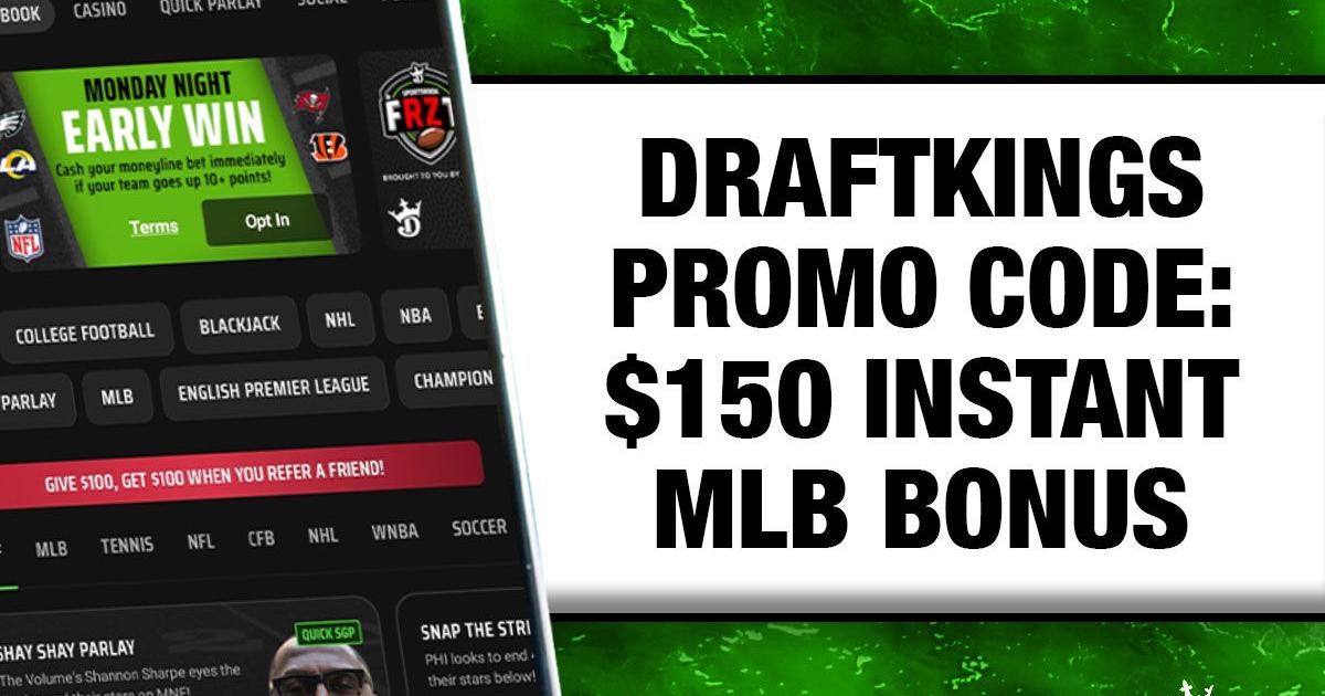 DraftKings promo code offers $150 instant MLB bonus | Sports Betting ...