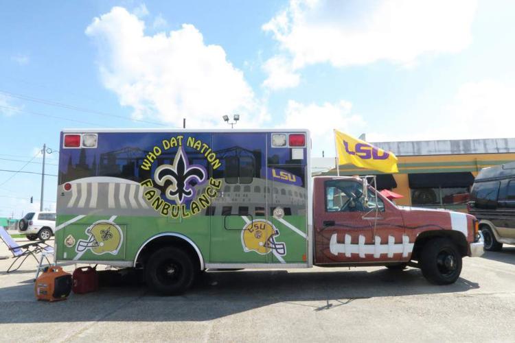 As the Saints sputter, pregame spirits remain high around some unique ...