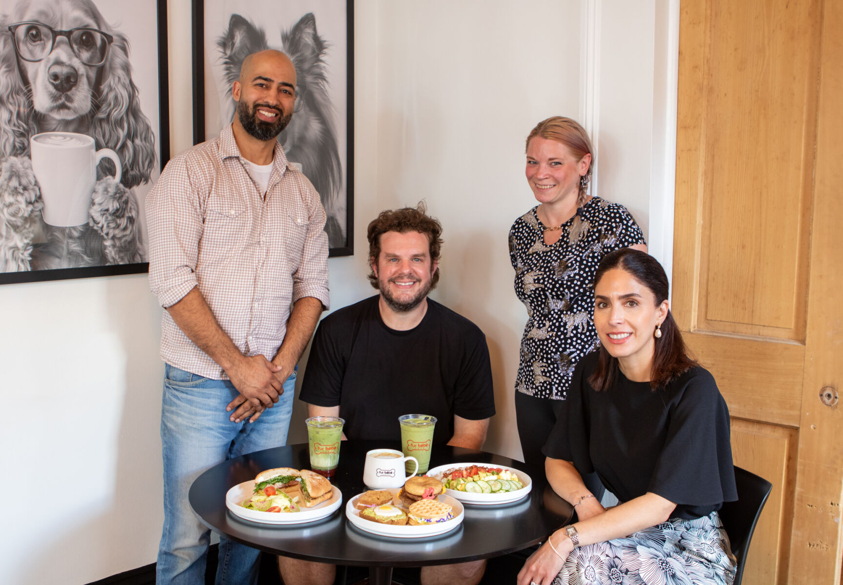 Fur Bebe Cafe welcomes humans and canines for coffee, breakfast, lunch ...