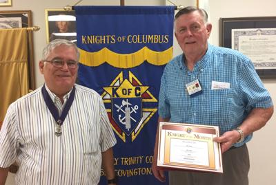 Knights of Columbus chapter in Covington honors Knight and family of ...