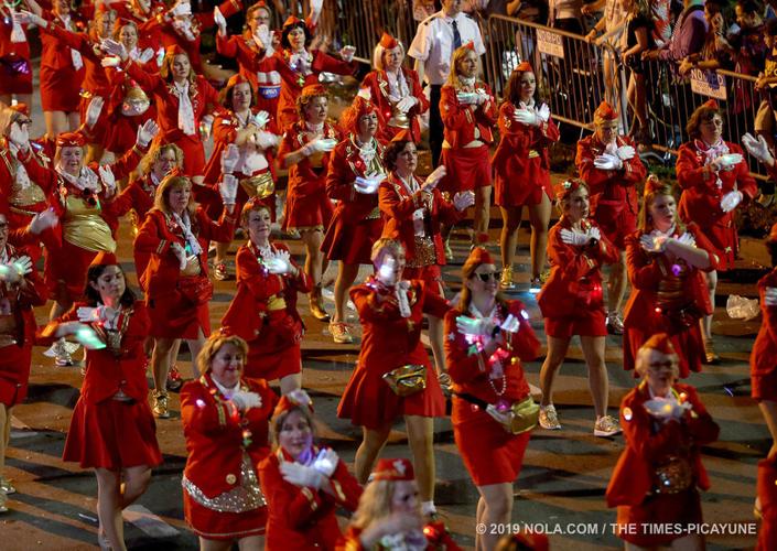 The Krewe of Cleopatra rolls down the Uptown route: photos ...