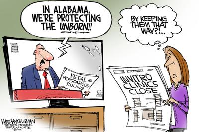 IVF clinics shut down in Alabama | Walt Handelsman | nola.com