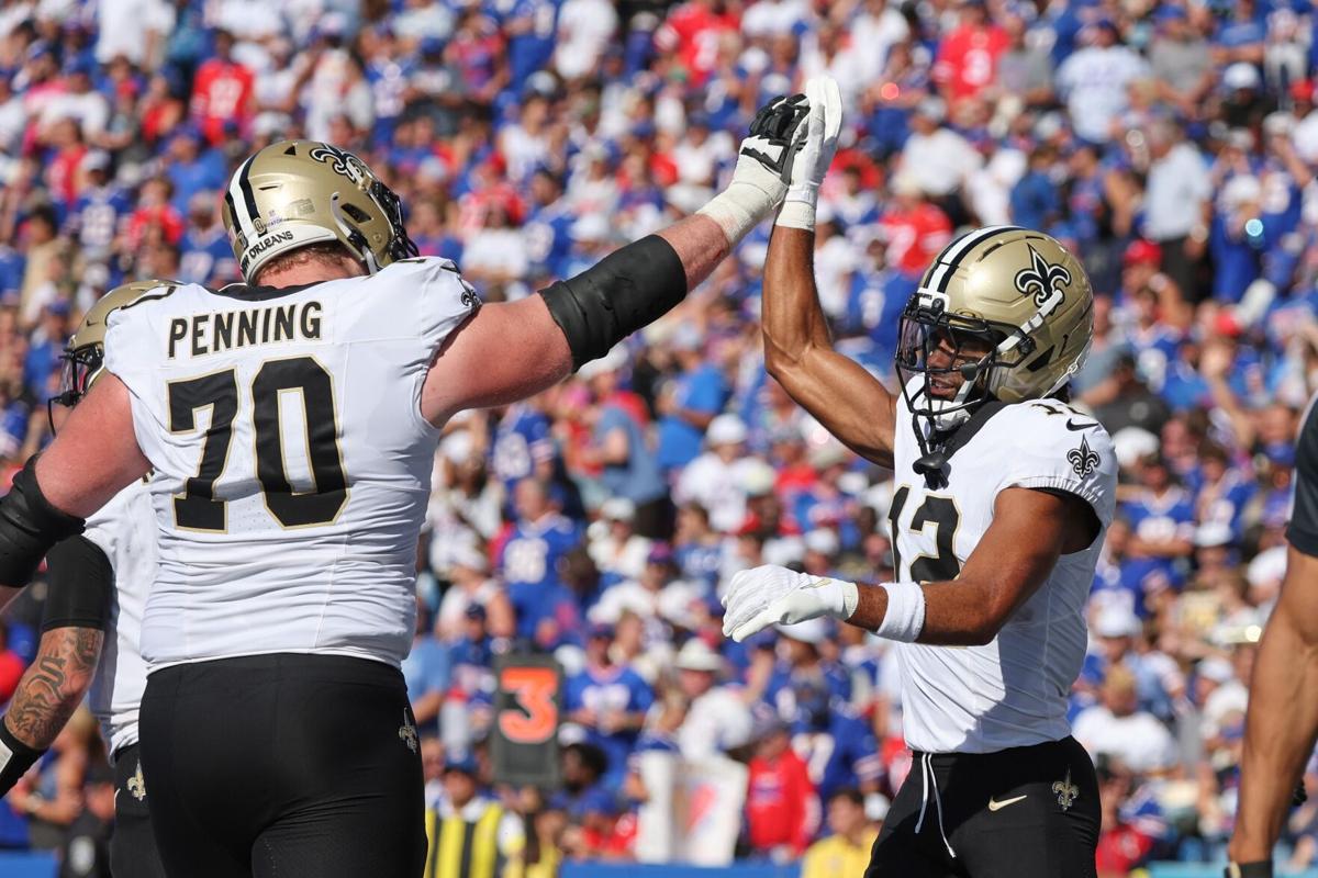 Trevor Penning misses practice for Saints days after debut | Saints ...