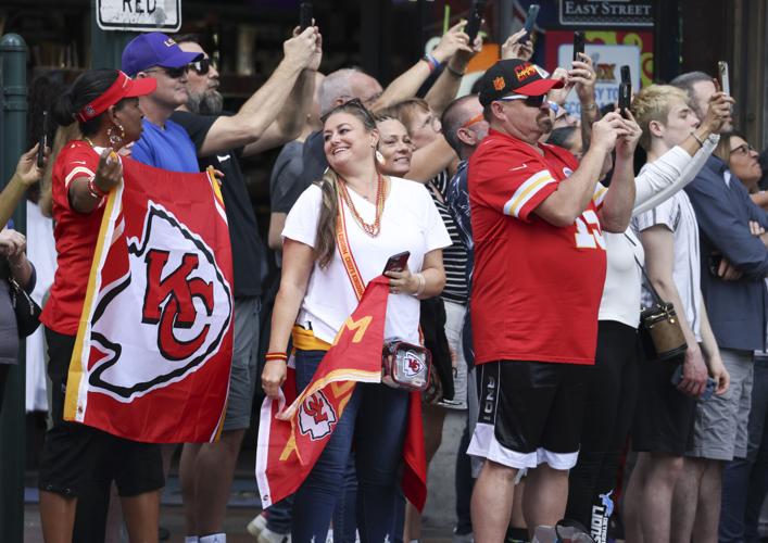 Chiefs fans take to New Orleans brimming with confidence | Super Bowl ...
