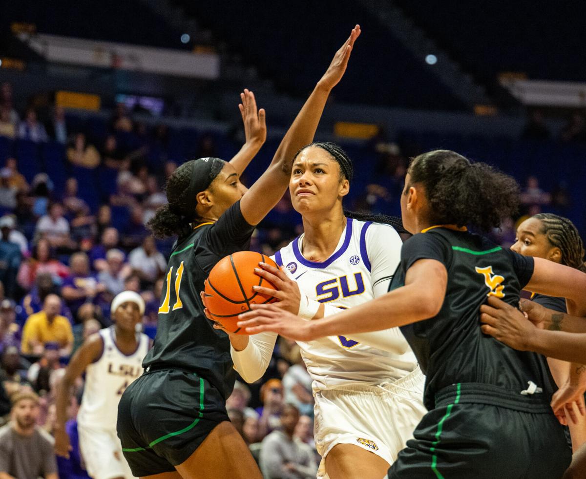 Photos: LSU nets 114 points in exhibition win over Xavier of New ...