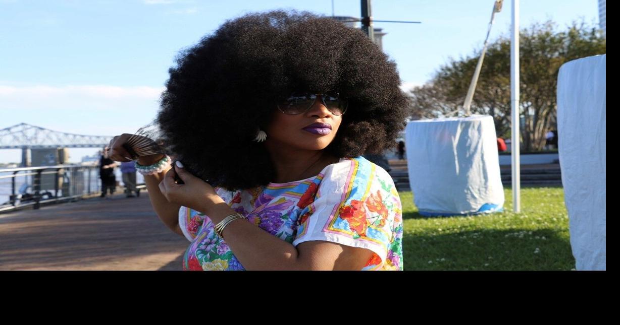 Louisiana woman sets Guinness world record for biggest afro ...