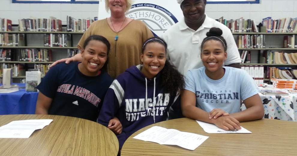 Northshore’s Jordan triplets heading their separate ways to college ...