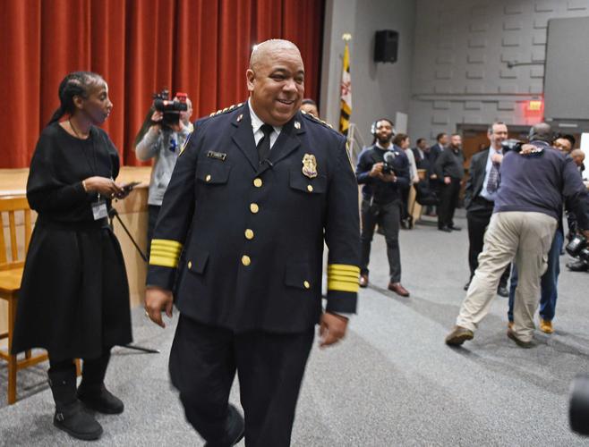 Here's how Michael Harrison spent his first day as Baltimore police ...
